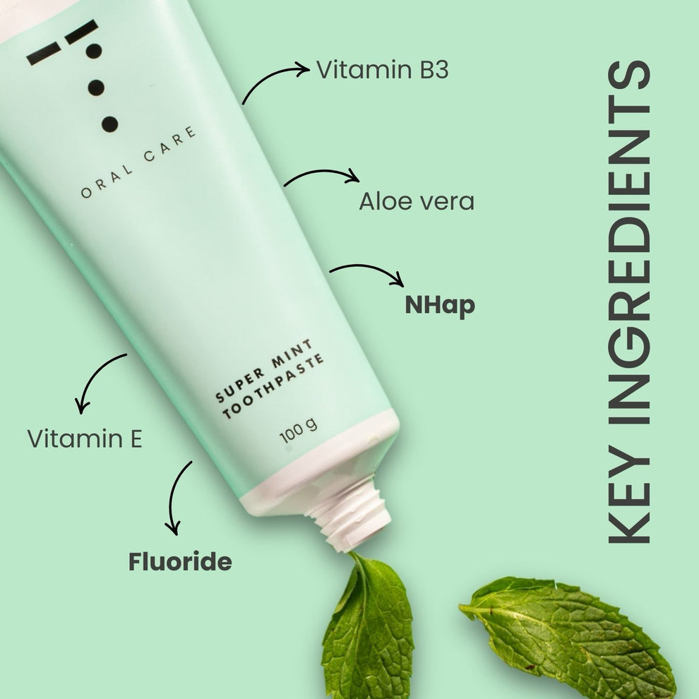 Seven Oral Care SuperMint toothpaste - India's first double active ...